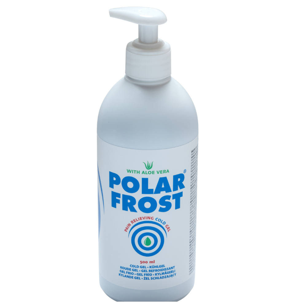 Polar Frost Pain Relieving Cold Gel Pump Bottle - 500ml – Niva Medical Oy
