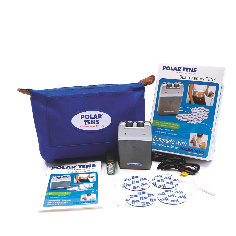 TENS Machine & Reusable Electrodes: 3.2cm/5cm/7cm/5x5cm/5x9cm | Polar ...